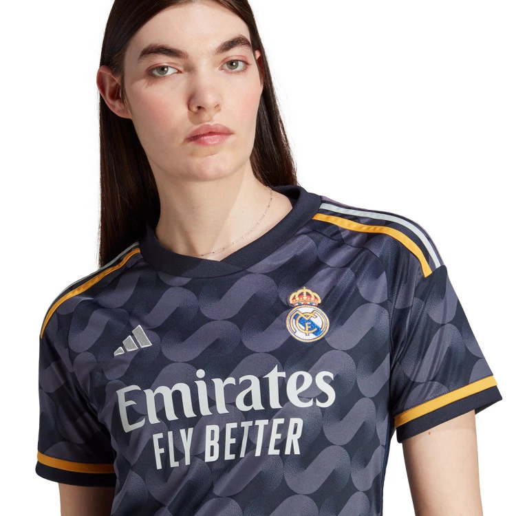 Jersey adidas Real Madrid CF Segunda Equipación 2023-2024 Mujer Legend ...