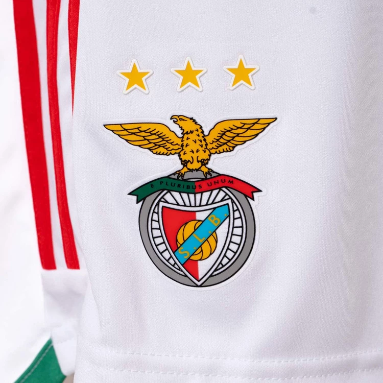 Shorts adidas SLB Benfica Third Kit 2023-2024 White - Fútbol Emotion