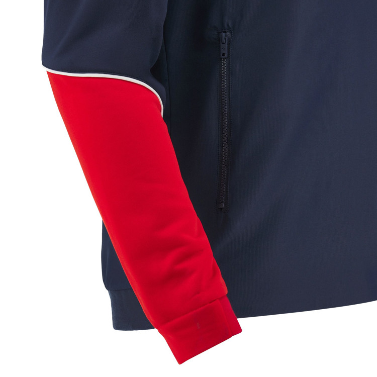 Jacket Macron Red Star Belgrade Pre-Match 2023-2024 Red-Dark Blue ...