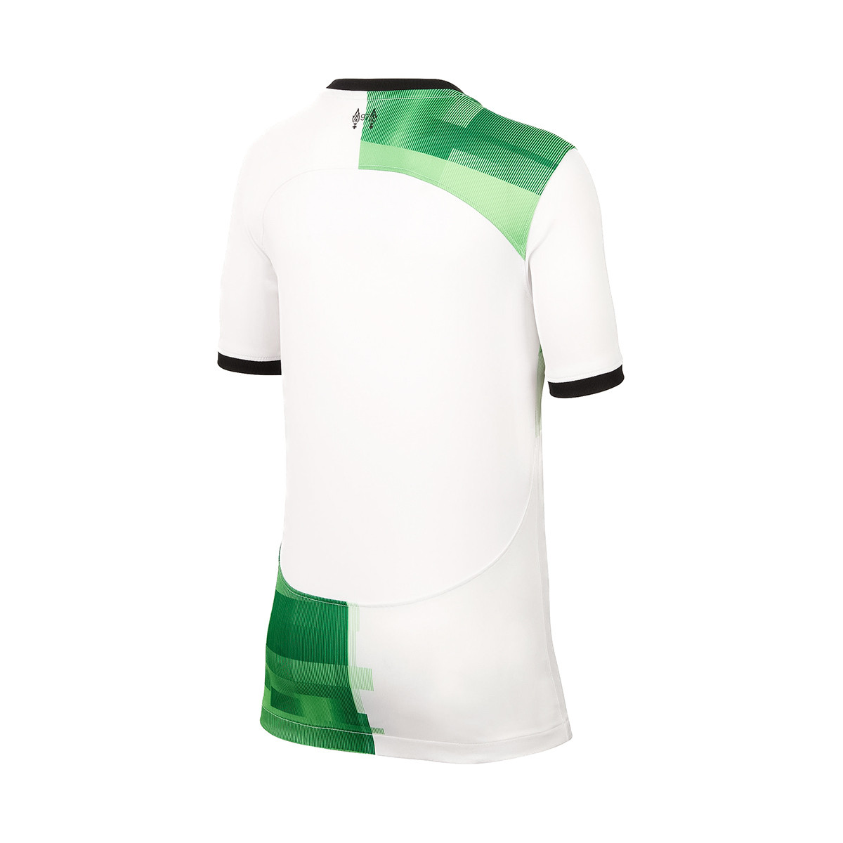 Maglia Nike Liverpool FC Seconda Divisa 2023-2024 Bambino White-Green ...