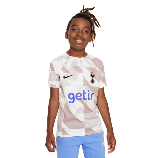 T-Shirt Nike Tottenham Pre-Match 2023-2024 Niño White-Black - Fútbol ...
