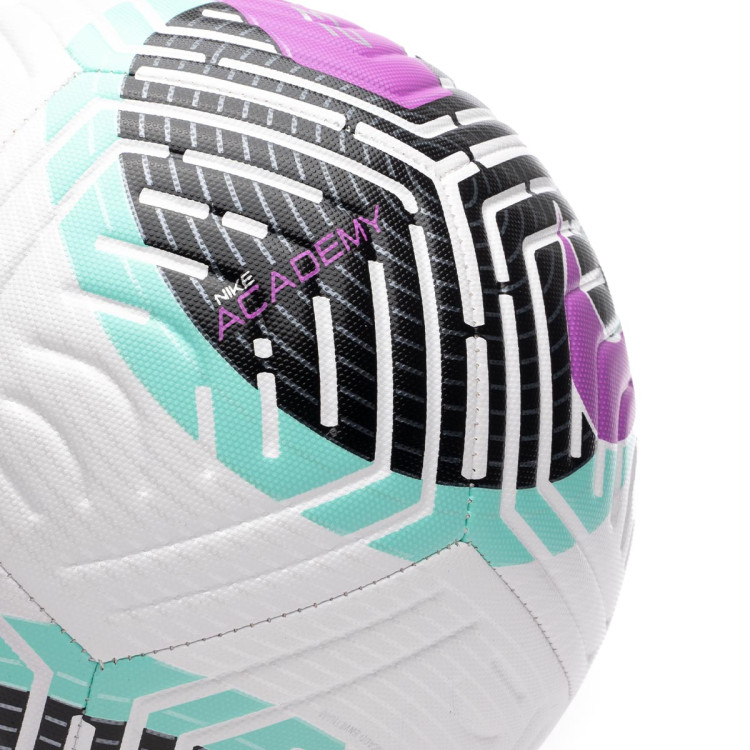 Balón Nike Academy White-Black-Hyper Turq - Fútbol Emotion