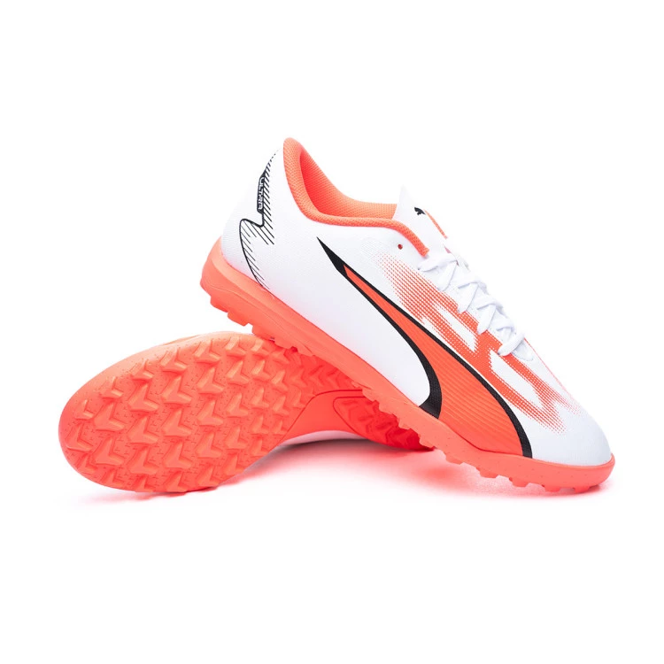 Football Boots Puma Ultra Play Turf White-Black-Fire Orchid - Fútbol ...