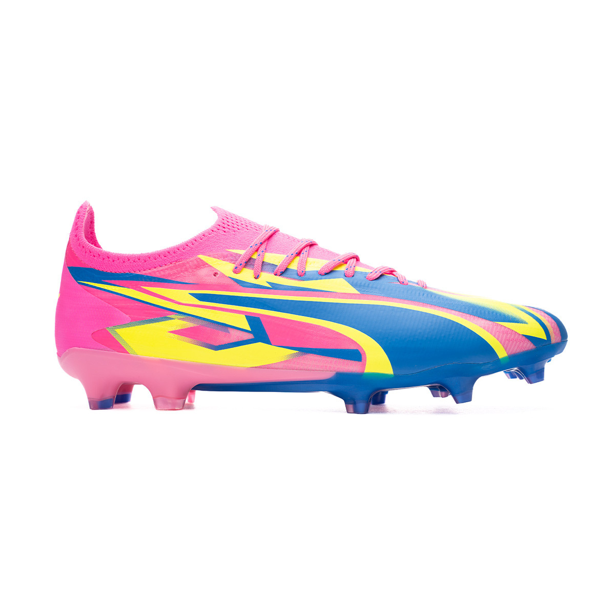 Voetbalschoenen Puma Ultra Ultimate Energy FG/AG Lichtgevend roze-ultra ...