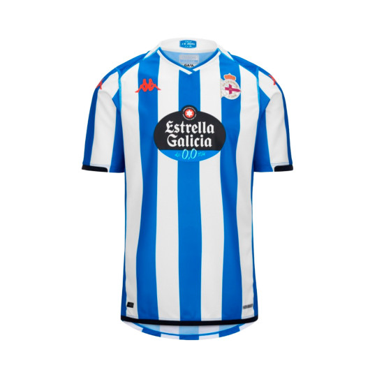 Jersey Kappa Deportivo La Coruña Home Jersey 2023 2024 Blue Royal White