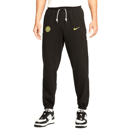 Pantalón largo Nike Inter Milan Fanswear 2023-2024 Black-Vibrant Yellow ...