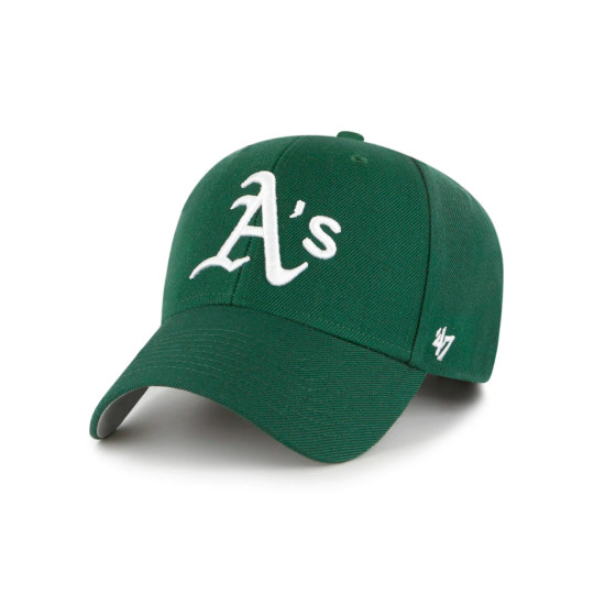 Gorra 47 Brand MLB Oakland Athletics MVP Dark Green - Fútbol Emotion