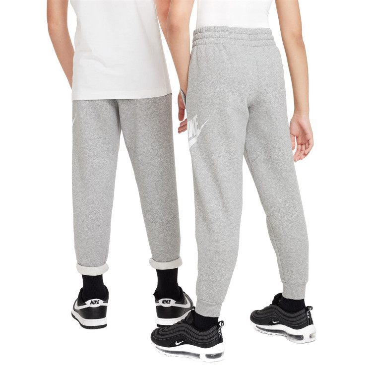 Pantalón largo Nike Sportswear Club Fleece Jggr HBR Niño Grey Heather ...