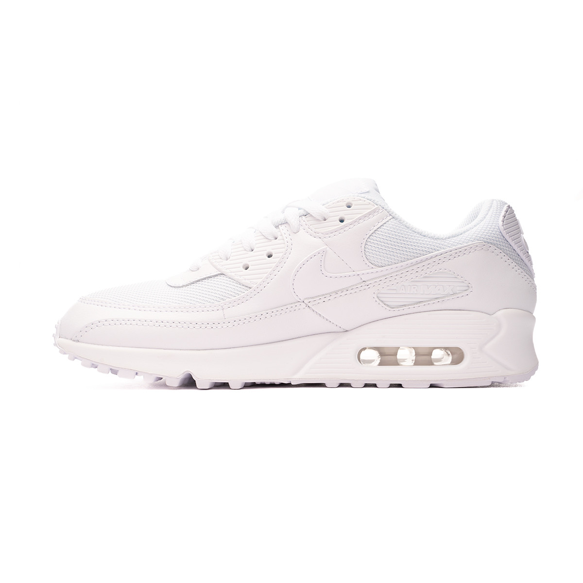Zapatilla Nike Air Max 90 365 White-White-White-Wolf Grey - Fútbol Emotion