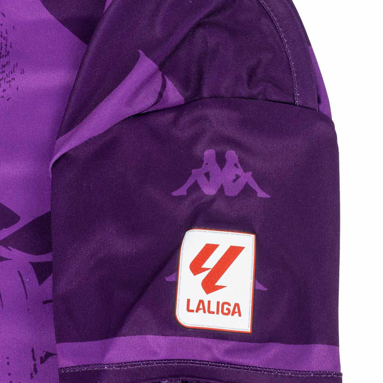 Conjunto Kappa Valladolid CF Segundo Equipamento 2023-2024 Bebé Violet ...
