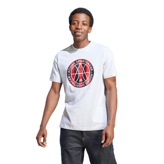 Jersey adidas Trio Emblem G T Light Grey Heather - Fútbol Emotion