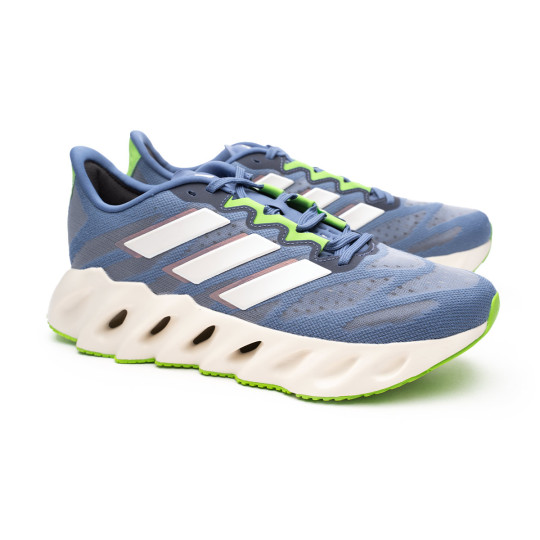 Running shoes adidas Shift FWD Crew Blue-Zero Metalic-Lucid Lime ...