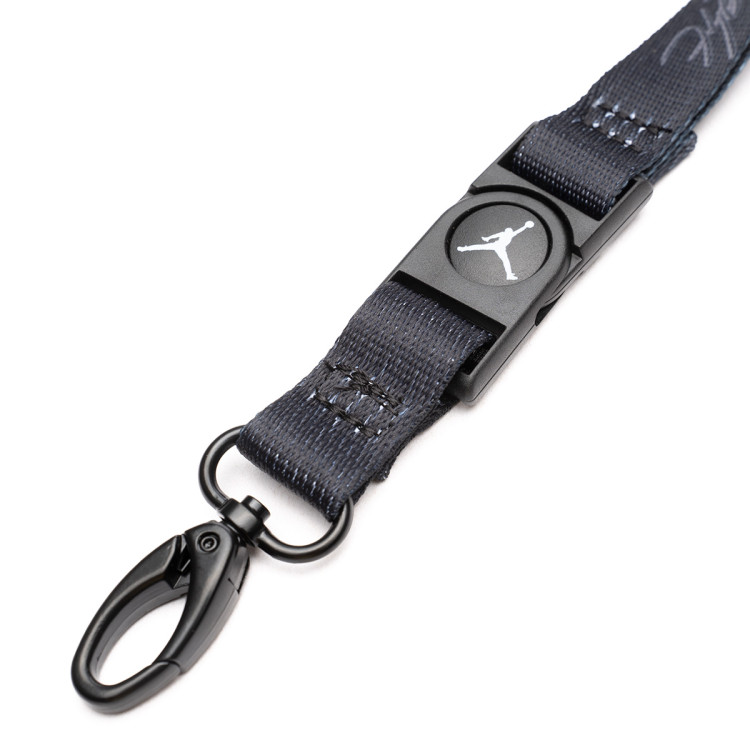 Llavero Jordan Lanyard Black-Iron Grey-White - Fútbol Emotion