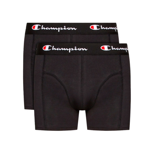 Calzoncillo Champion 2 Pack Boxer Black - Fútbol Emotion