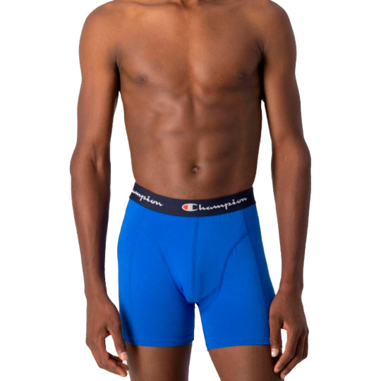 Calzoncillo Champion 2 Pack Boxer Black/Blue - Fútbol Emotion