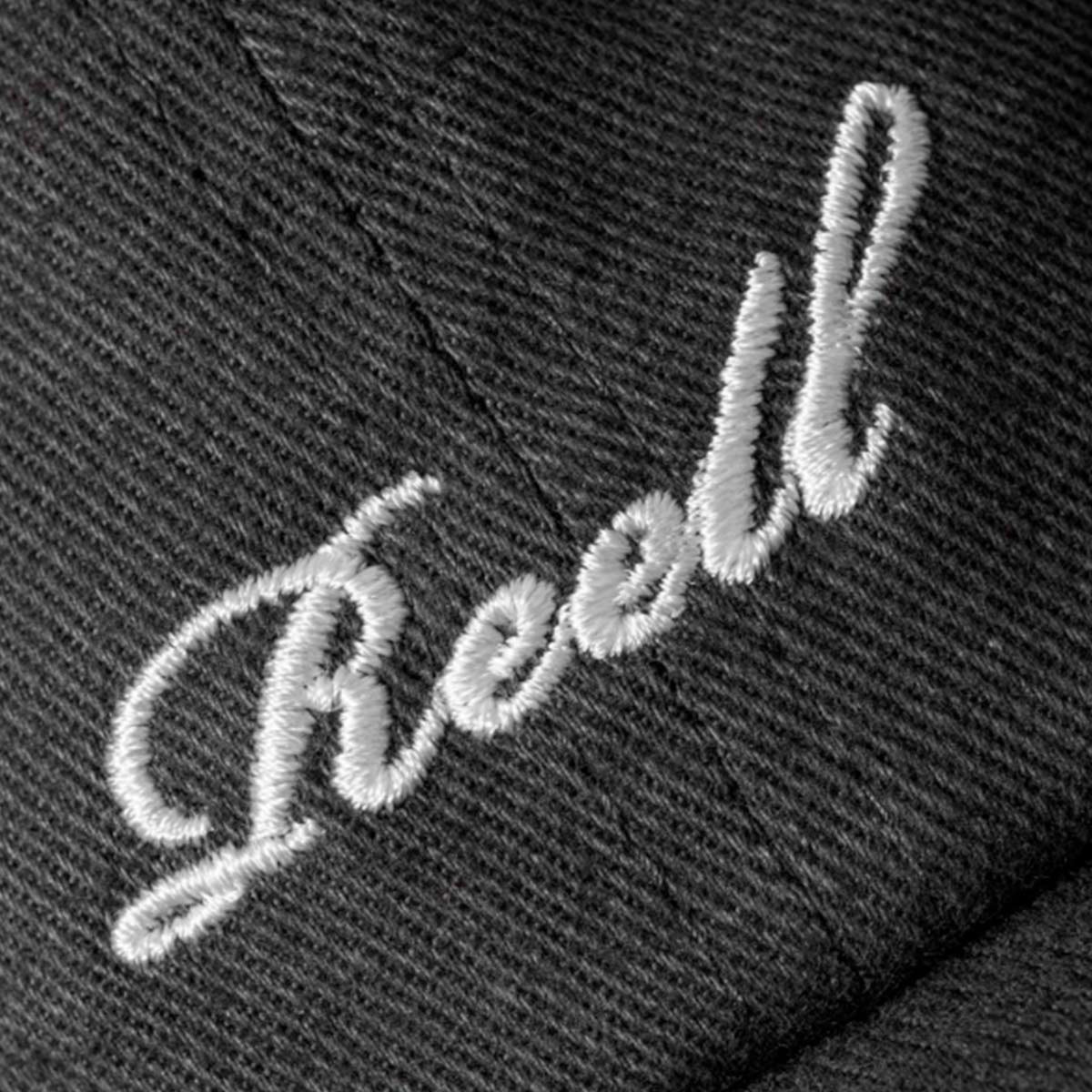 Cap Reell Single Script Cap Dark Grey - Fútbol Emotion