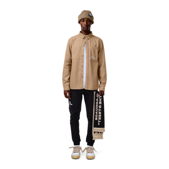 T-Shirt Off The Pitch Canyon Overshirt Java Brown - Fútbol Emotion