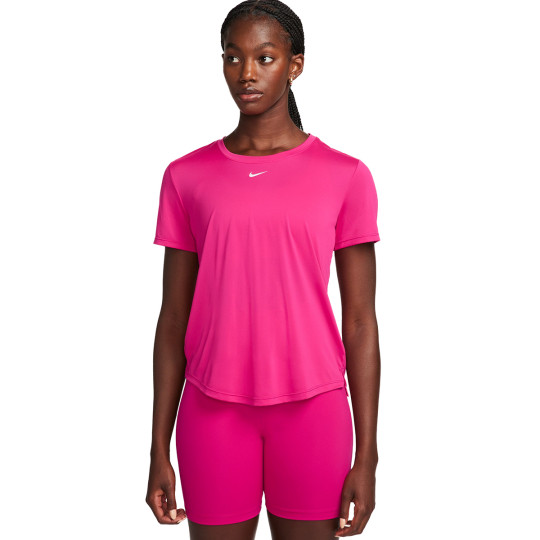 T-Shirt Nike Women's Dri-Fit One Fireberry-White - Fútbol Emotion