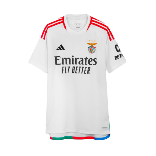 T-Shirt adidas SLB Benfica Third Jersey 2023-2024 White - Fútbol Emotion
