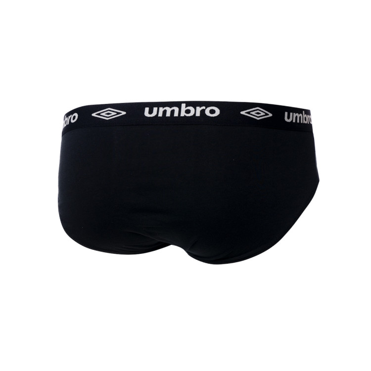 Boxer Umbro Slip Cotton Black - Grey - Fútbol Emotion