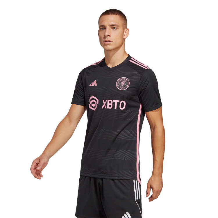 Maglia adidas Inter Miami CF Seconda Divisa 2023-2024 Black - Pink ...