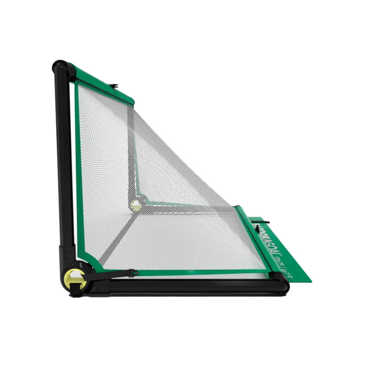 Bazooka Goal Multipurpose Goal PVC (120 x 75) Green-White - Fútbol Emotion