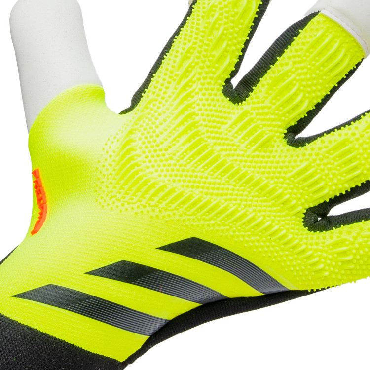 Guante de porteros adidas Predator Pro Hybrid Solar yellow-Black-Solar ...