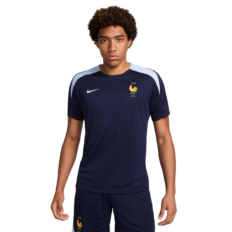 Camiseta Nike Francia Training Eurocopa 2024 Blackened Blue-Cobalt ...