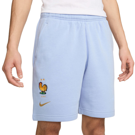 Short Nike Francia Fanswear Eurocopa 2024 Cobalt Bliss-Club Gold ...