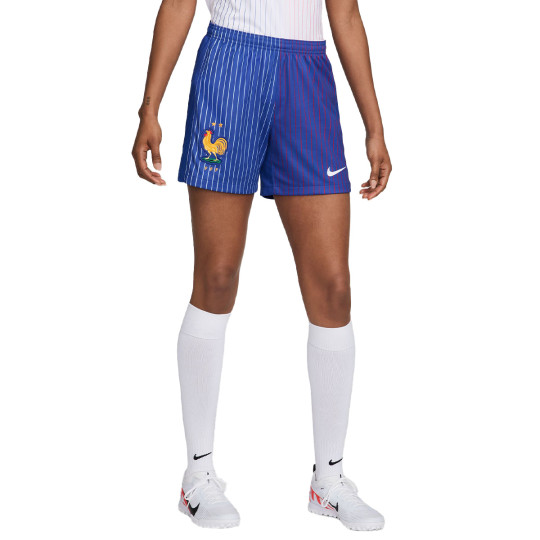 Short Nike Francia Segunda Equipación Eurocopa 2024 Mujer Bright Blue ...
