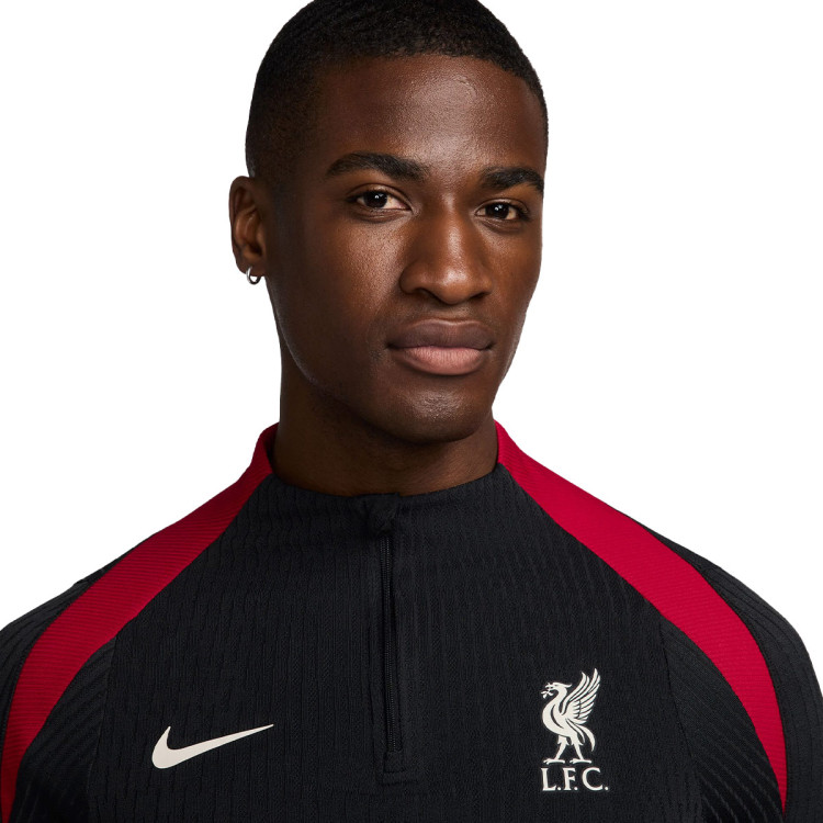Sweatshirt Nike Liverpool FC Training 2024-2025 Black-Gym Red- Orewood ...