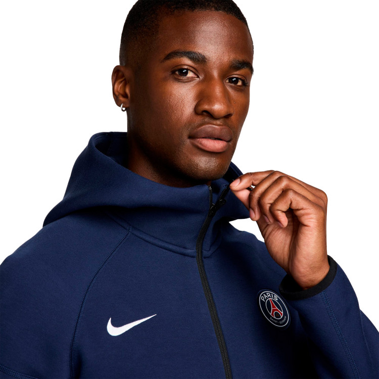 Chaqueta Nike PSG Fanswear 2024-2025 Midnight Navy-White - Fútbol Emotion