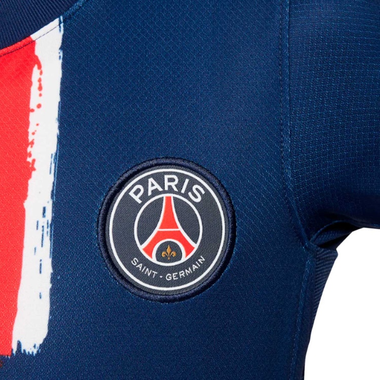 Camisola Nike PSG Primeiro Equipamento 2024-2025 Criança Midnight Navy ...