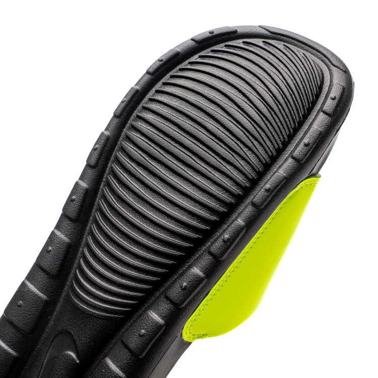Chanclas Nike Victori One Black-Black-Volt - Fútbol Emotion
