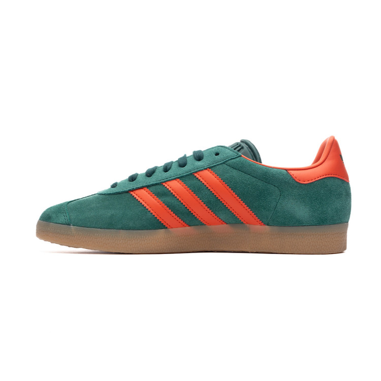 Zapatilla adidas Gazelle Black-Tm Scarlet-Gum Med Brown - Fútbol Emotion