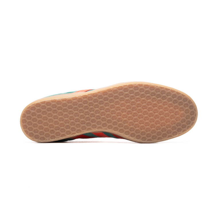 Zapatilla adidas Gazelle Black-Tm Scarlet-Gum Med Brown - Fútbol Emotion