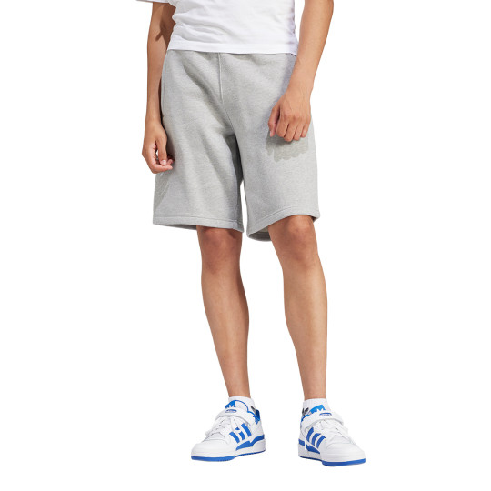 Pantalón corto adidas Trefoil Essentials medium grey heather - Fútbol ...