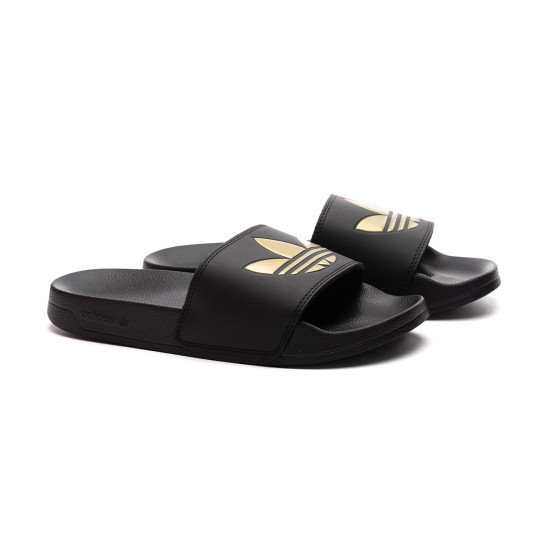 Chanclas adidas Adilette Lite Mujer Core Black-Core Black-Matte Gold ...
