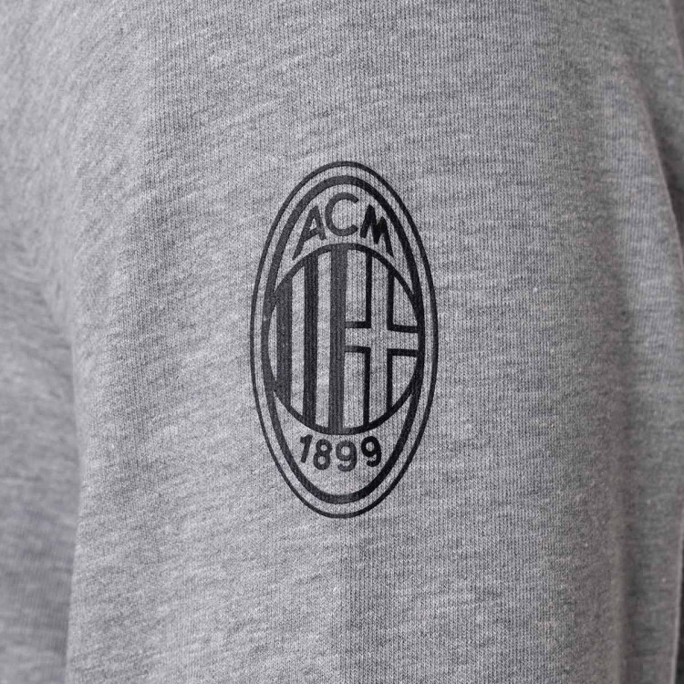 Sweatshirt Puma AC Milan Fanswear 2023-2024 Medium Gray Heather - Fútbol Emotion