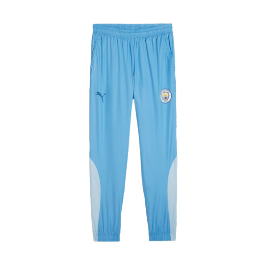 Calças Puma Manchester City Pre-Match 2023-2024 Regal Blue-Silver Sky ...