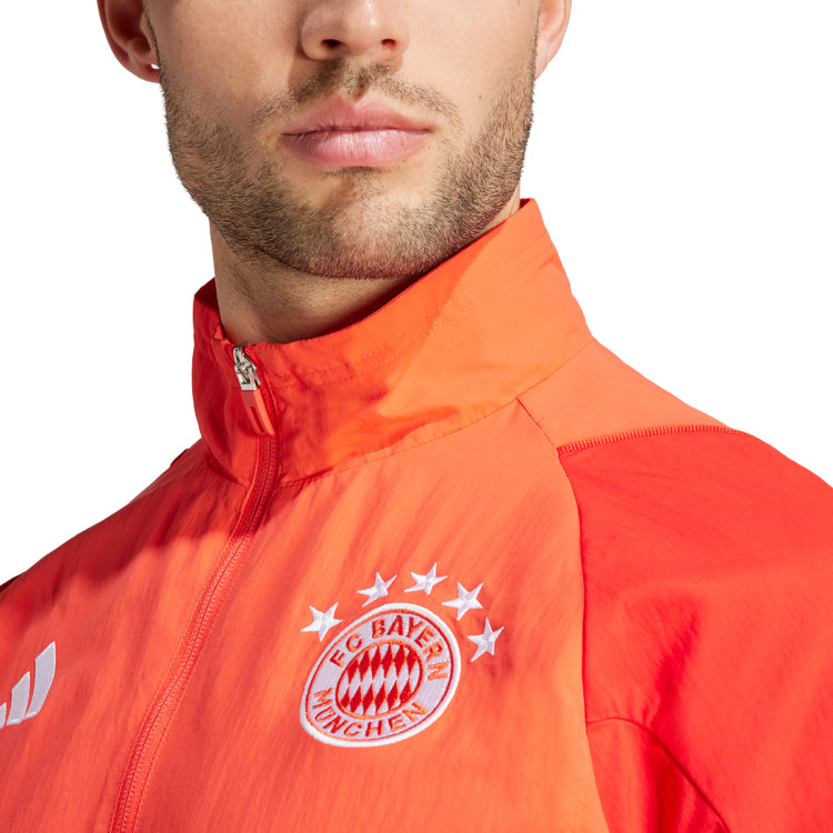 Jacket adidas FC Bayern Training 2023-2024 Bright Red-Red-White ...