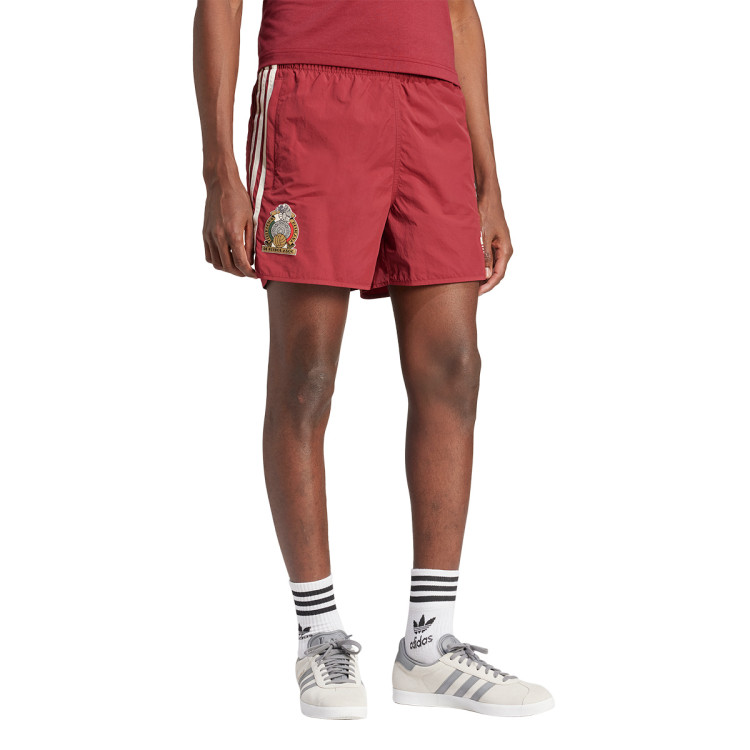 Shorts adidas México Fanswear Retro Copa América 2024 Noble Maroon ...