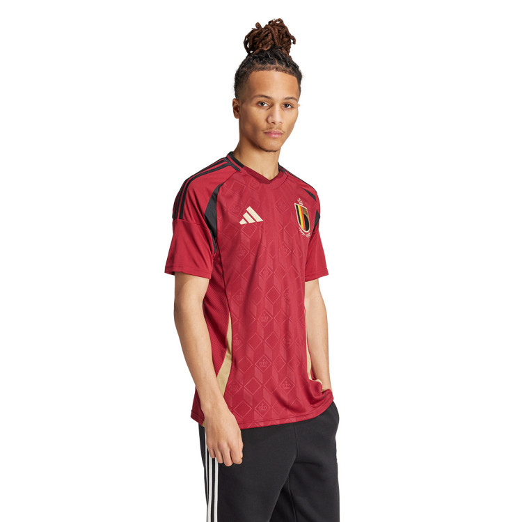 Camiseta adidas Bélgica Primera Equipación Eurocopa 2024 Team Coll ...