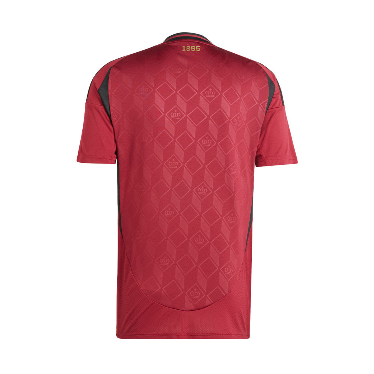Jersey adidas Belgium Home Jersey Euro 2024 Team Coll Burgundy - Fútbol ...