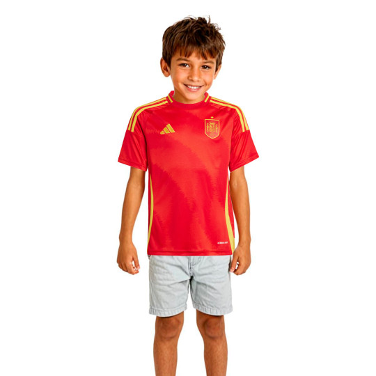 Jersey adidas Kids Spain Euro 2024 Home Better Scarlet - Fútbol Emotion