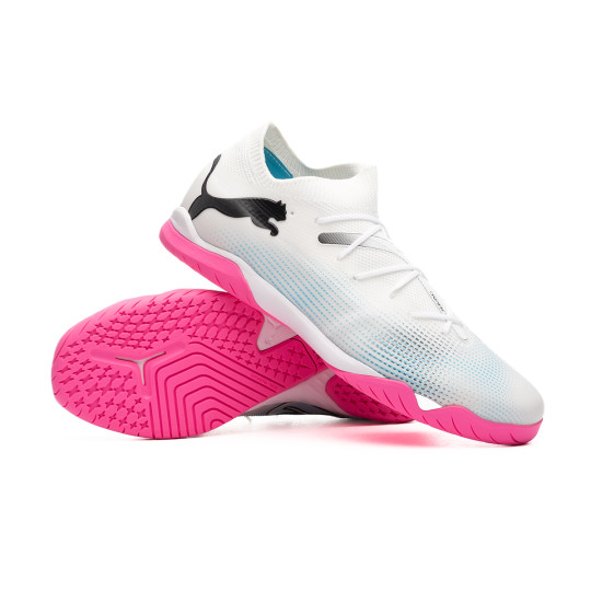 Futsal shoes Puma Future 7 Match IT White-Black-Poison Pink - Fútbol ...