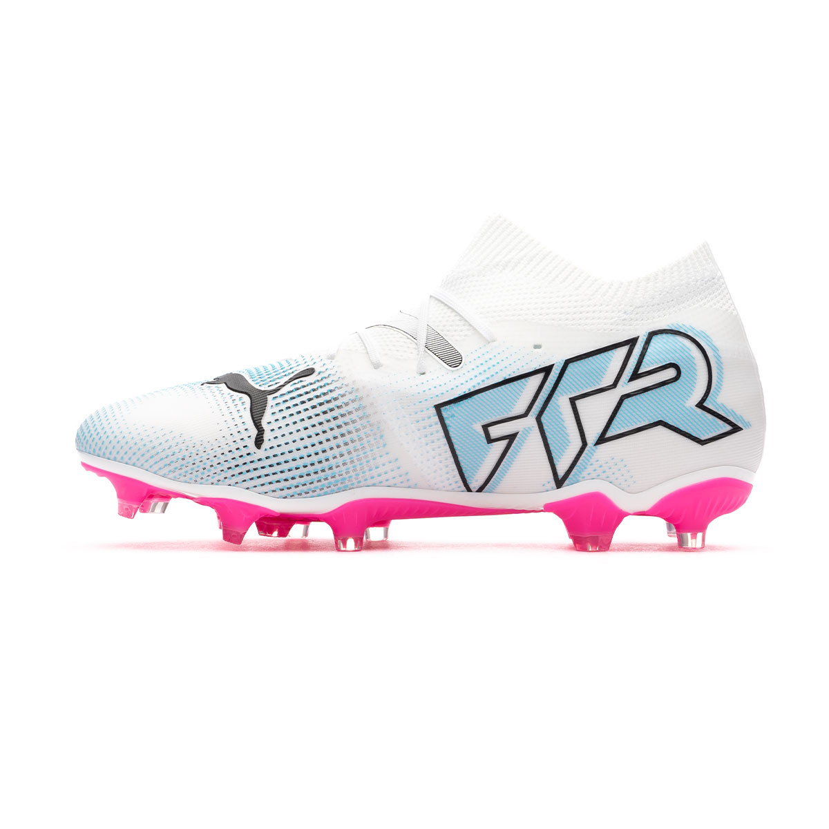 Football Boots Puma Women Future 7 Match FG/AG White-Black-Poison Pink ...
