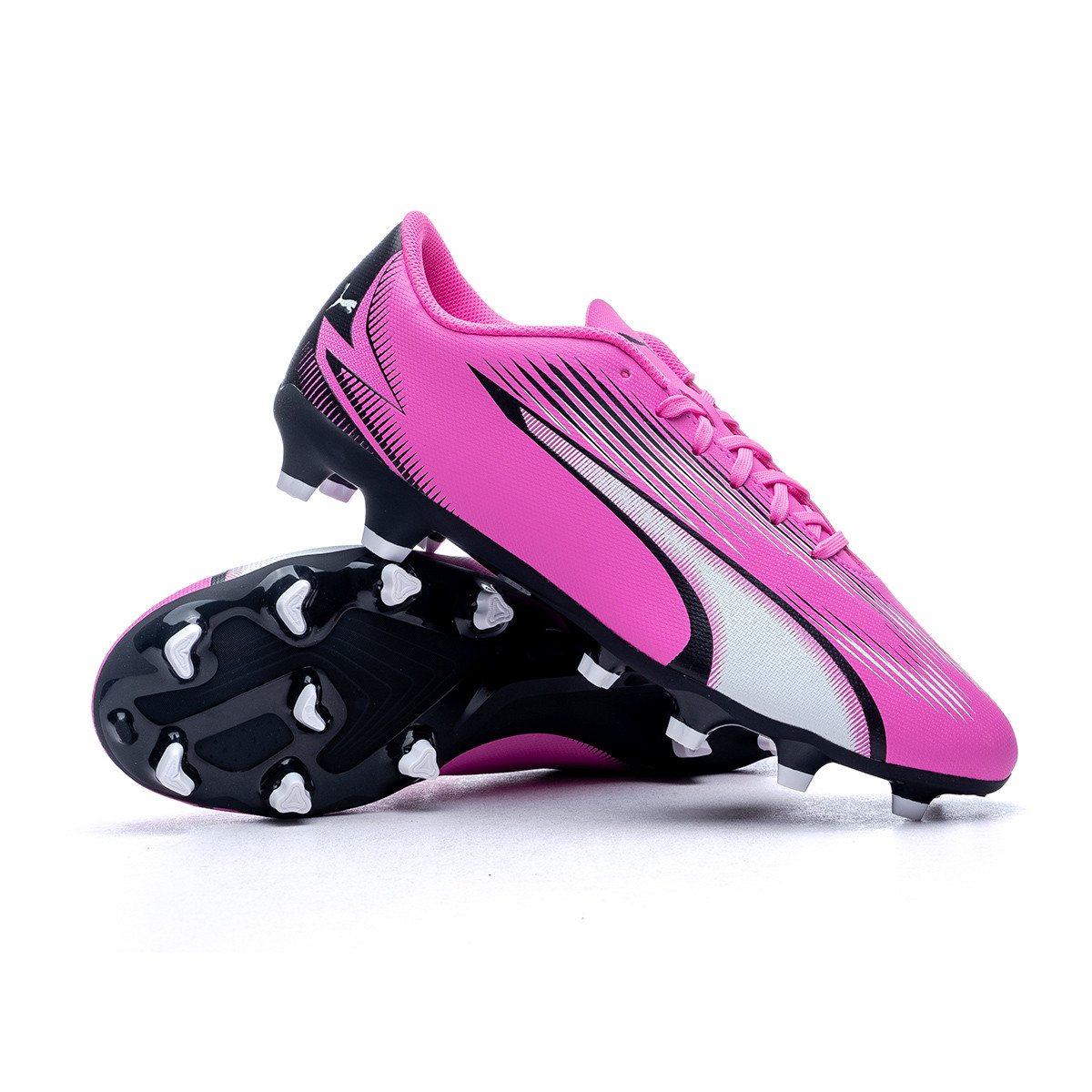 Football Boots Puma Ultra Play FG/AG Poison Pink-White-Black - Fútbol ...