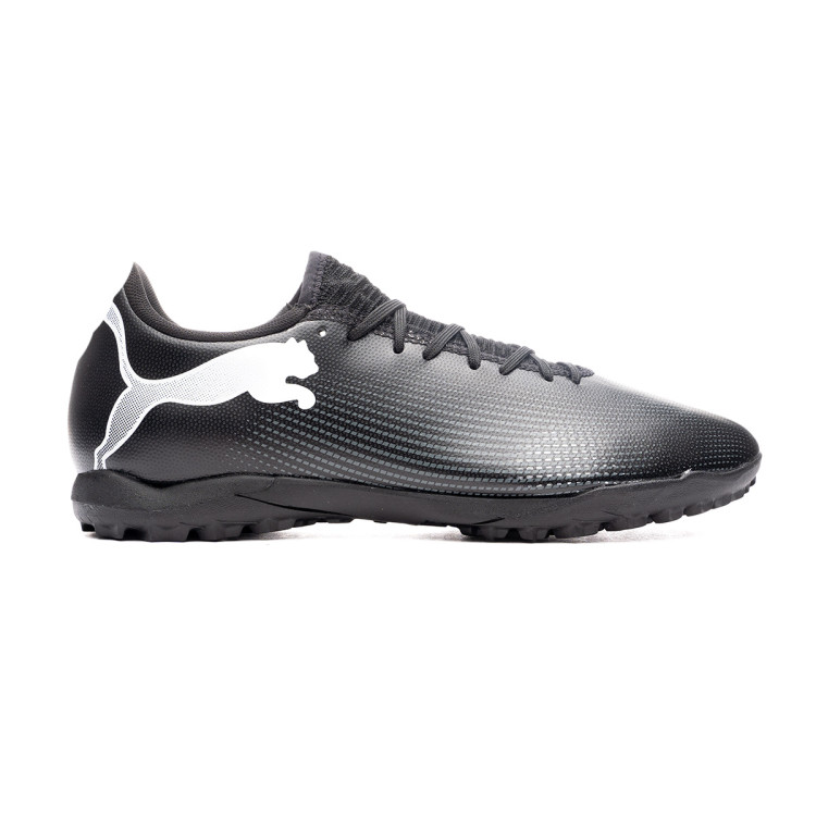 Bota de fútbol Puma Future 7 Play Turf Black-White - Fútbol Emotion