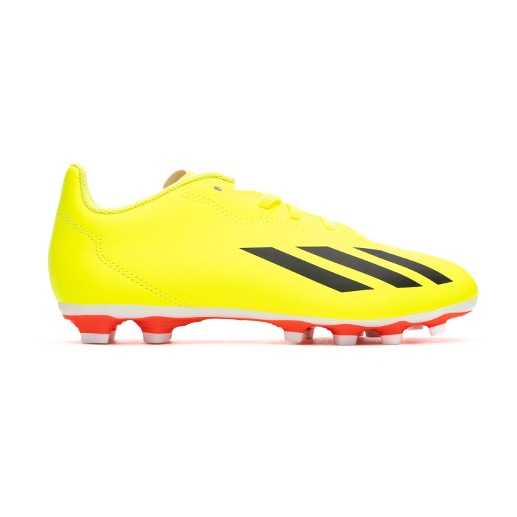 Bota de fútbol adidas X Crazyfast Club FxG Niño Team Solar Yellow-Core ...